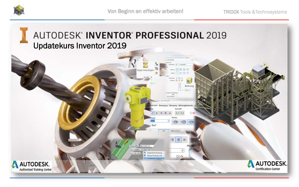 Autodesk Inventor Professional 2019 – Updatekurs 2019